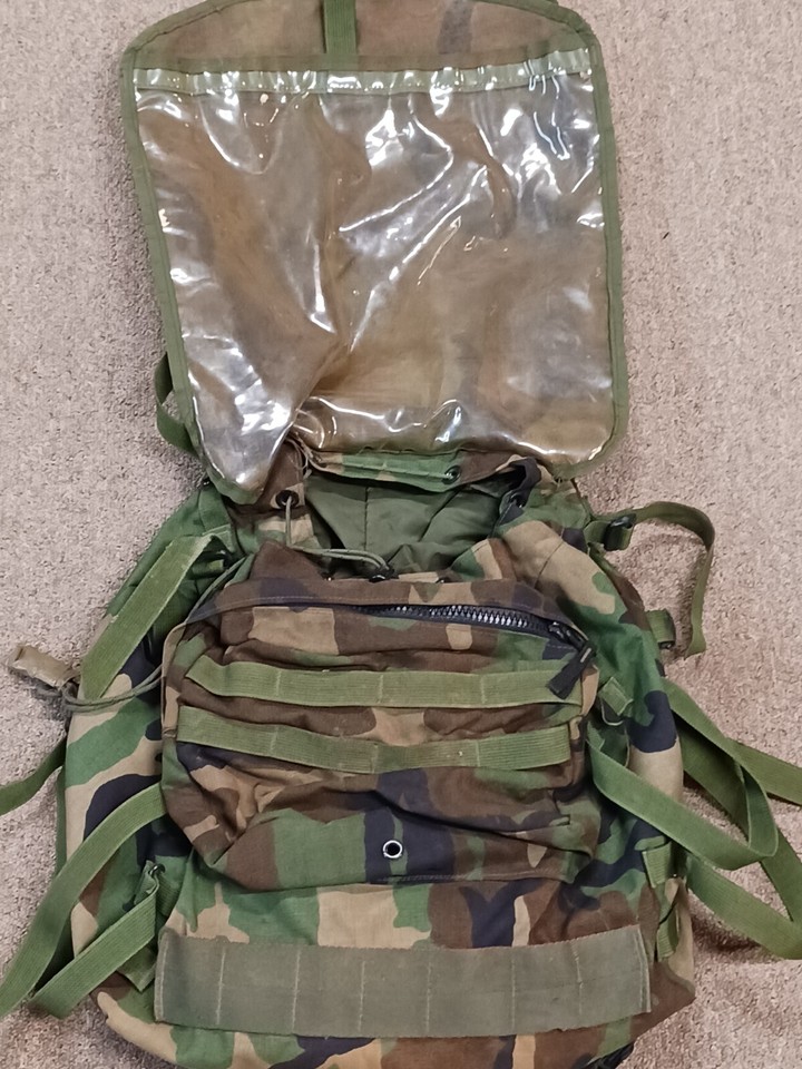 Molle USGI Military Back Pack Ruck Sack Camouflage Main Pack ONLY--NO ...