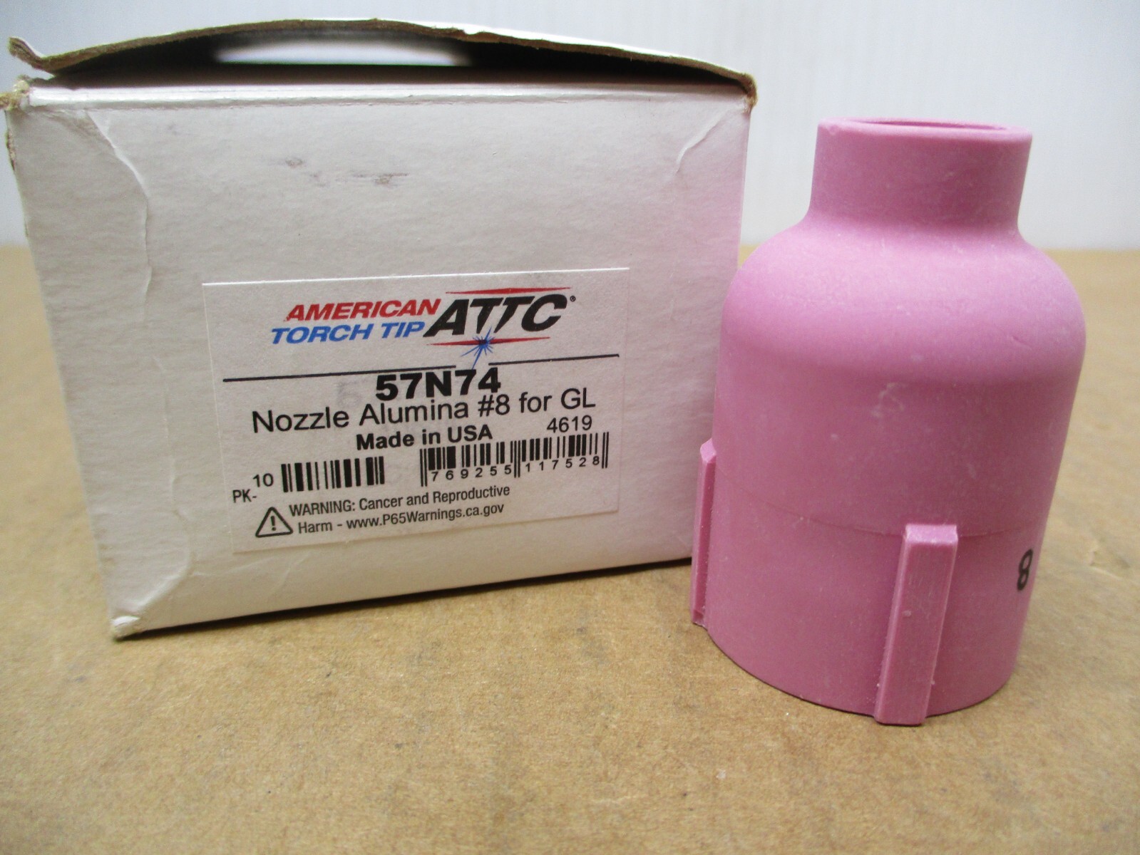 10 ATTC 57N74 Tig Welding Torch Ceramic Cups Nozzles | eBay