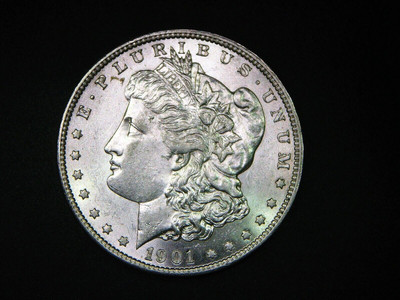 BEAUTIFUL 1901-O MORGAN 90% SILVER DOLLAR BEAUTIFUL COLLECTOR COIN M ...