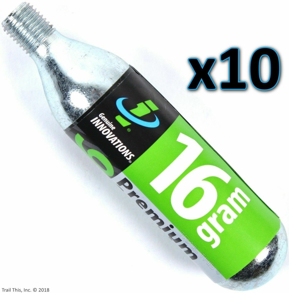 Innovations 16g Threaded Co2 Cartridges Bike Refill Gram Multi-Lots ...