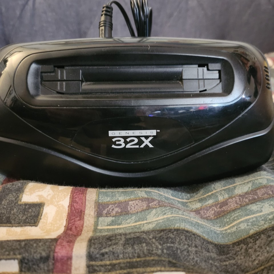 Tested SEGA GENESIS CDX Console Bundle with Sega 32x Adapter + 4 Games ...