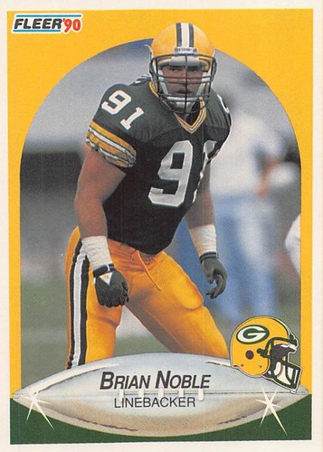 1990 Fleer Brian Noble Green Bay Packers #178 | eBay