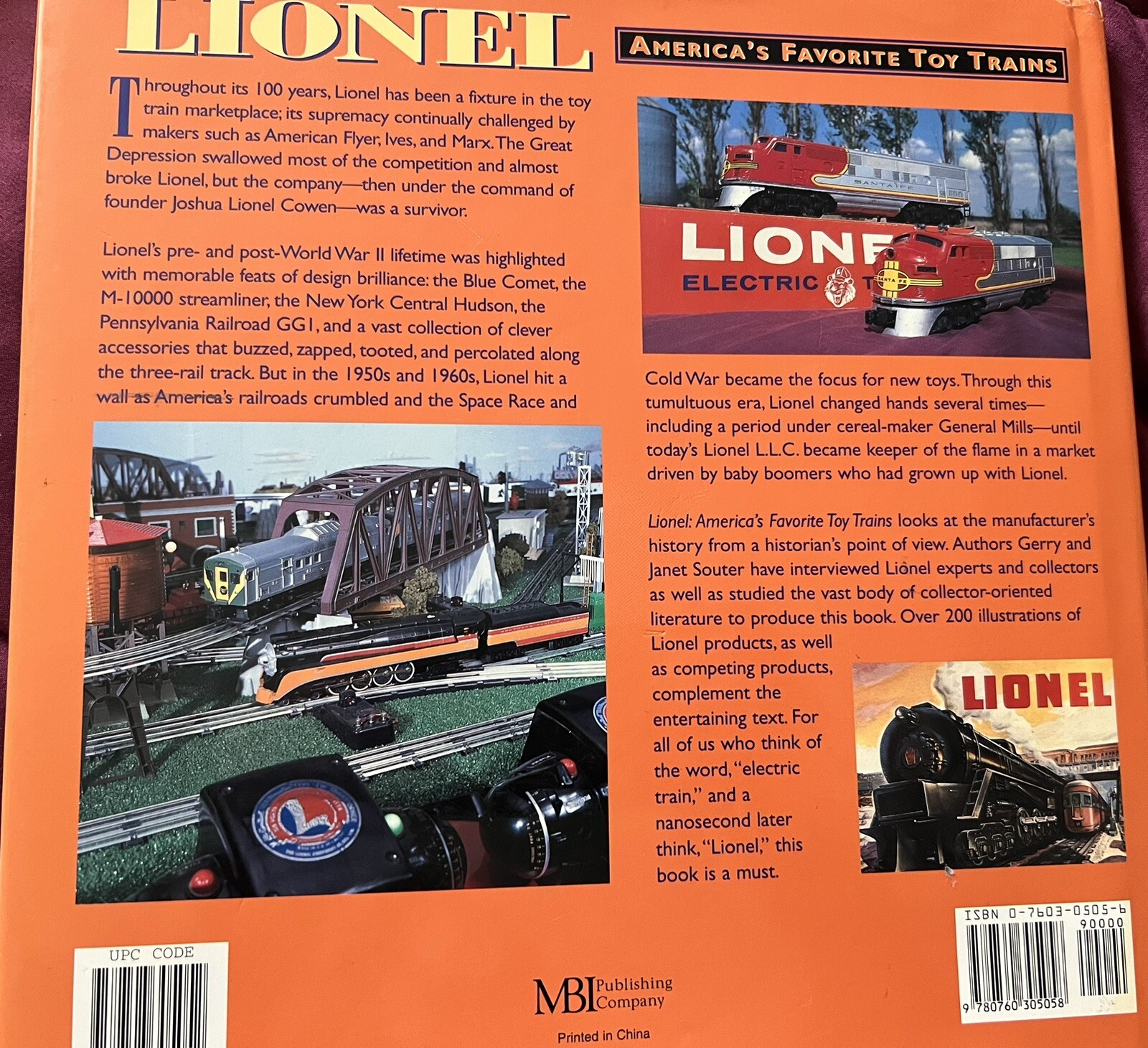 Lionel : America's Favorite Toy Trains by Janet Souter and Gerry Souter ...