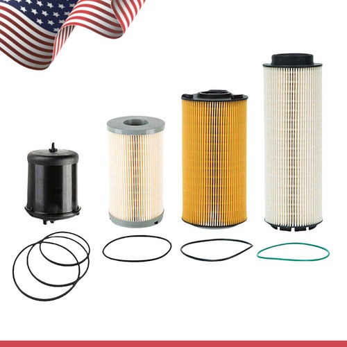 Oil & Fuel Filter Kit 2277129 K37-1029 1922496 2234788 Fits For MX-13 ...