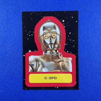 C-3PO #13 TOPPS 2016 Sticker Trading Card Star Wars Journey To The Last ...