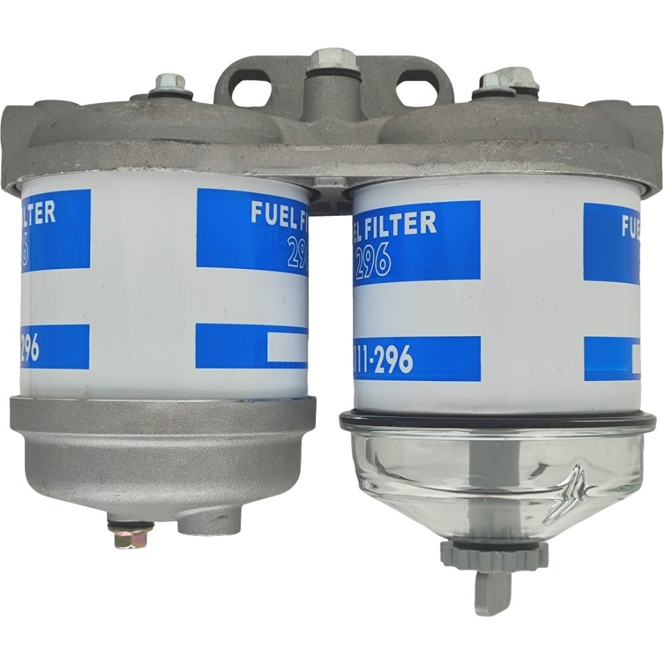 Dual Fuel Filter Glass Bowl EBPN9N166AA C5NE9165B Fit for Ford Tractor ...