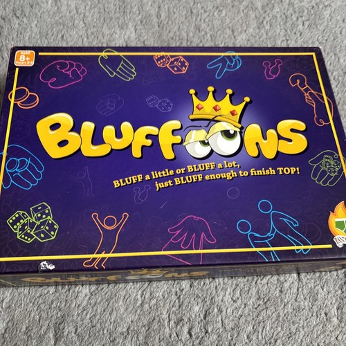 Bluffoons Board Game Age 8+ 2-6 players Family Party Game Bluff Your ...