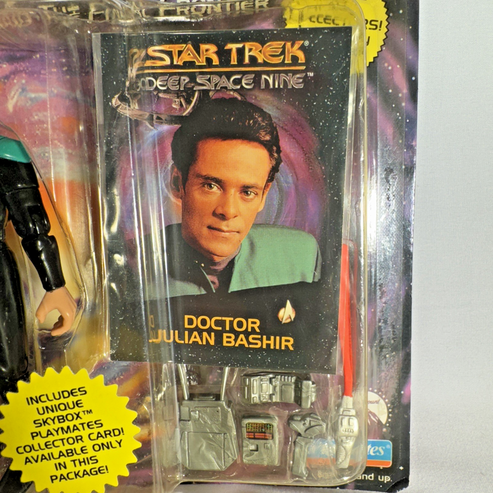 1993 Star Trek DS9 5" Dr Julian Bashir Action Figure Playmates NIP | eBay