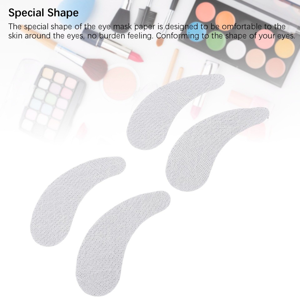 Facial Eye Covers 80 Sheets/Pack Eye Mask Paper Wet Compress For Beauty ...