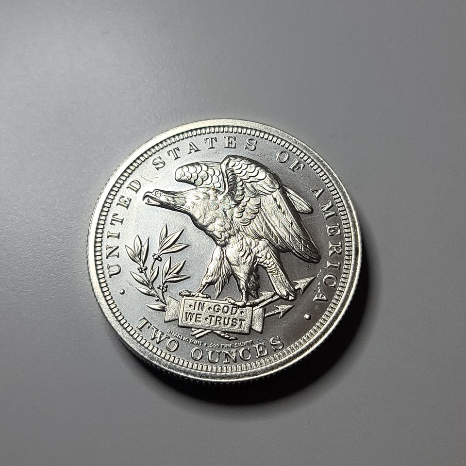 1879 SCHOOLGIRL DOLLAR PATTERN TRIBUTE J-1608 – 2 OZ 999 SILVER - MORGAN - EAGLE | eBay