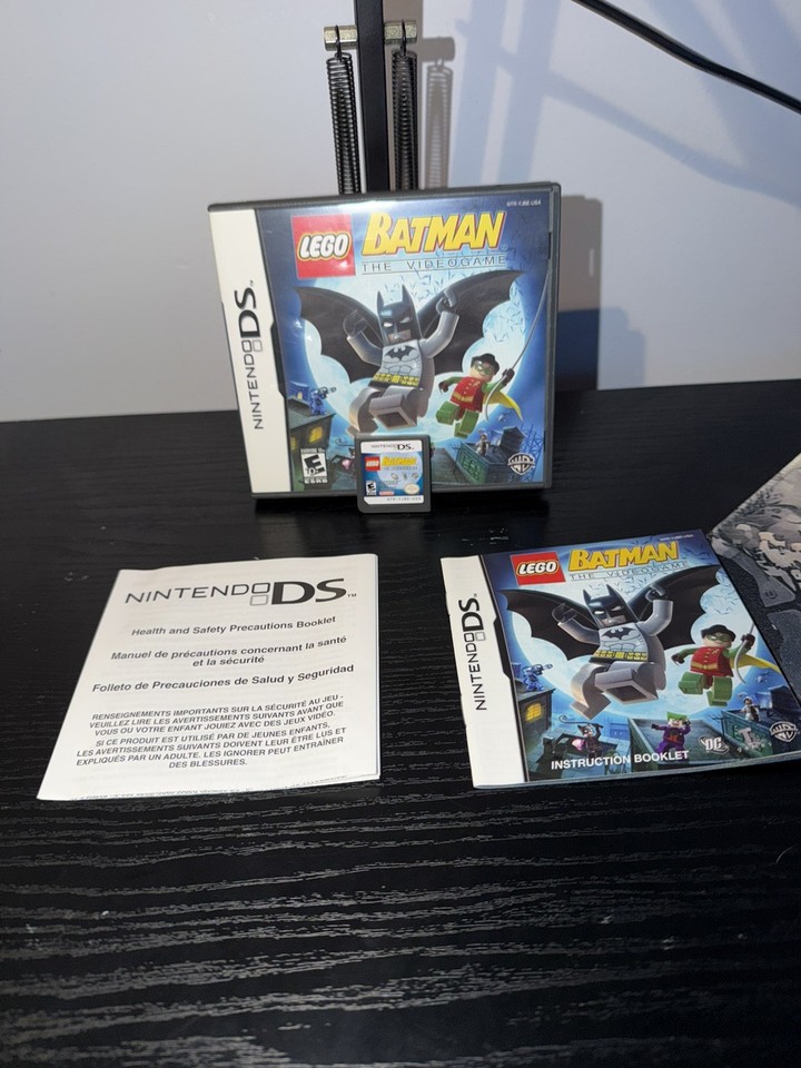 Lego Batman: The Videogame (Nintendo DS, 2008) Complete CIB ...