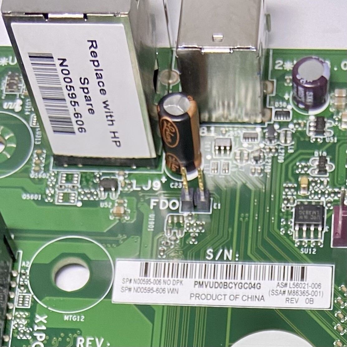 HP Victus TE02 Erica 8 AMD Motherboard B550A L56021-006 M86365-001 ...