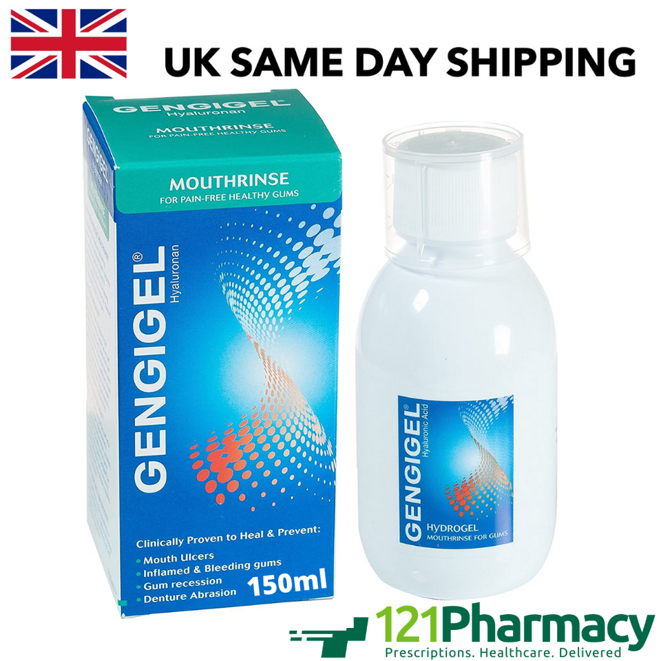 Gengigel Range - Mouth Gel 20ml or Mouth Rinse 150ml | Gum Disease ...