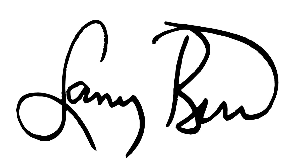 Larry Signature Header
