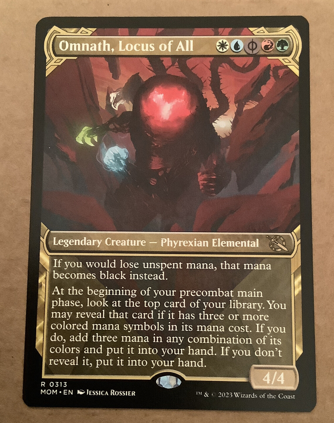 MTG Omnath, Locus of All March of the Machine 387 Foil Rare for sale ...