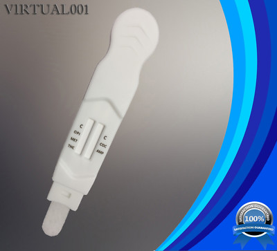 5 Panel Drug Saliva Oral Fluid Instant Testing Kit - THC COC OPI mAMP ...