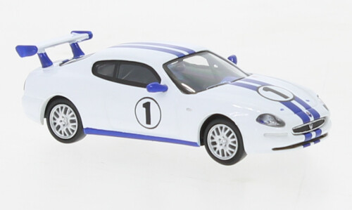 RICKO 38808 Spur HO Maserati 3200 GT Trofeo Weiß/Blau Nr.1 Jahr 2002 ...