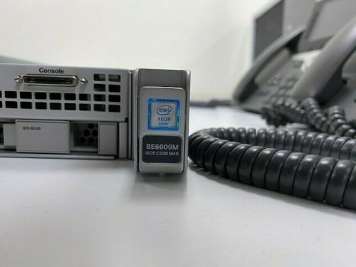 Cisco IP PBX Server BE6000M UCS C220 M4S, Gateway CISC 4321 & Handsets ...