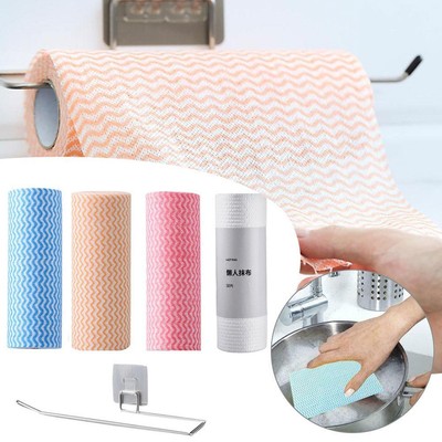 Washable Wet and Dry Lazy Rag Multifunctional Disposable Kitchen Rag ...
