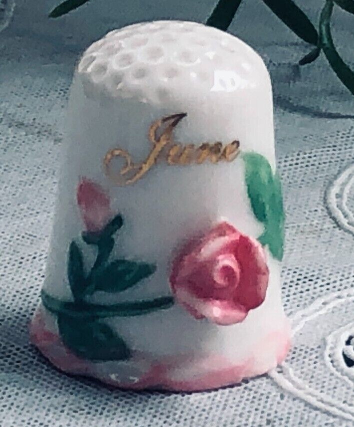 ASSORTED THIMBLES WITH MONTH/ FLOWER - YOU CHOOSE! | eBay