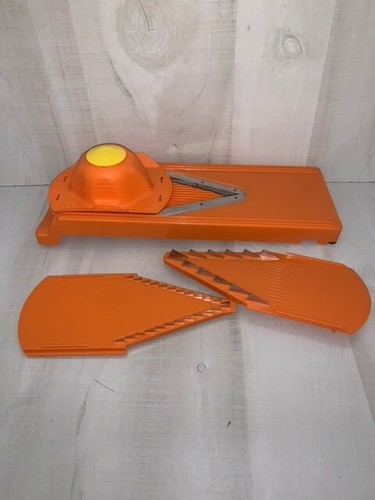 Borner Mandoline V-Slicer in Orange Great condition mandolin | eBay