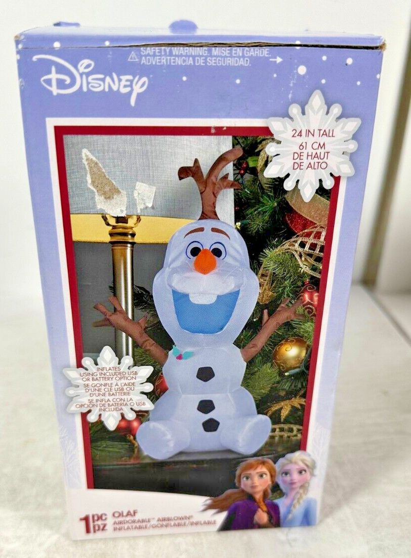 Disney 2' FT Frozen Olaf Airdorable Christmas Indoor Airblown ...