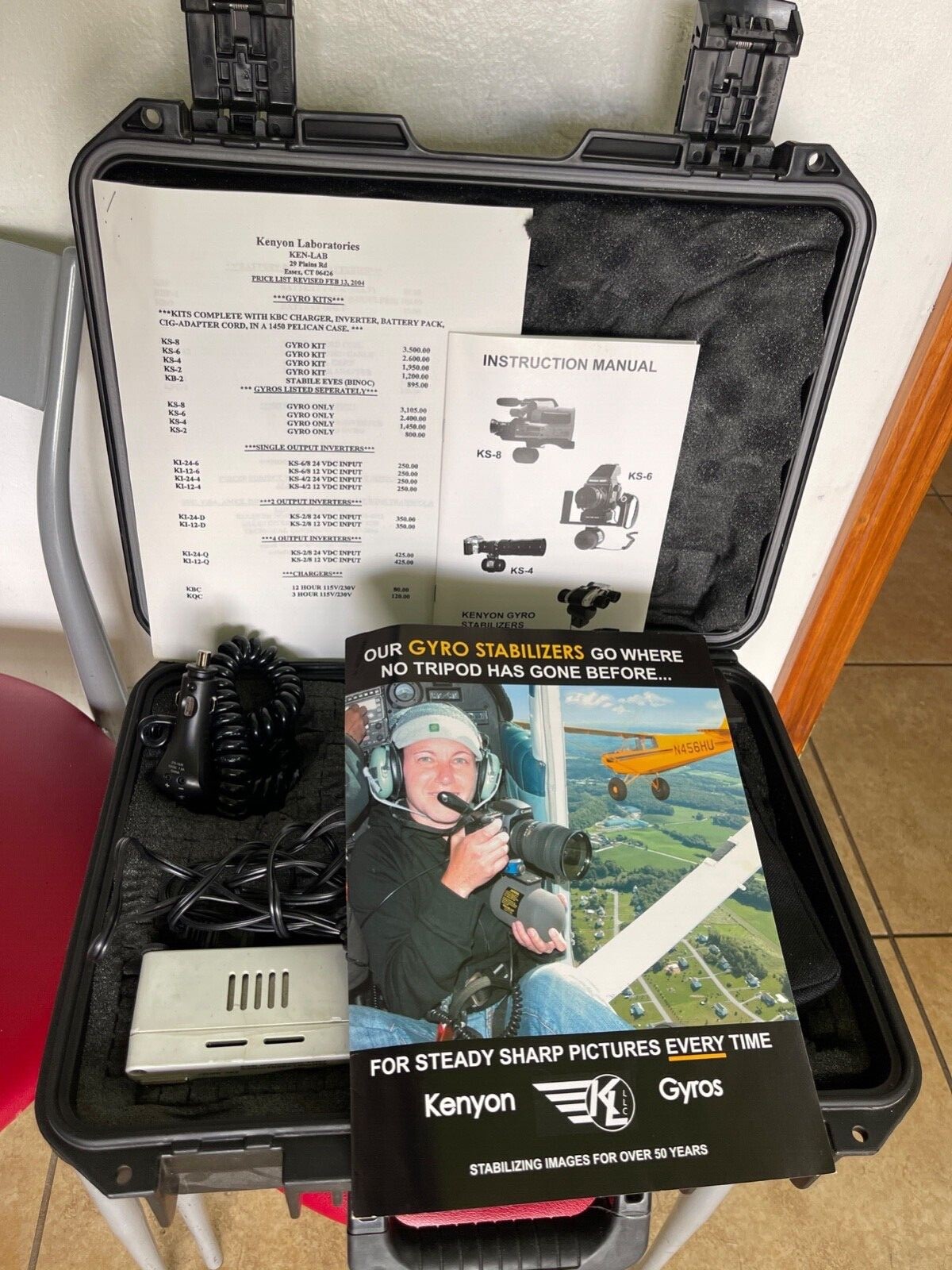 Kenyon KS-8 Gyro Stabilizer Package with case included. | eBay