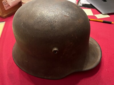 WW1 Imperial German Helmet M18 (Size 66)Stahlhelm (w/ liner) | eBay