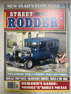 Street Rodder Magazine January 1981 Vol. 10 No. 1 | eBay