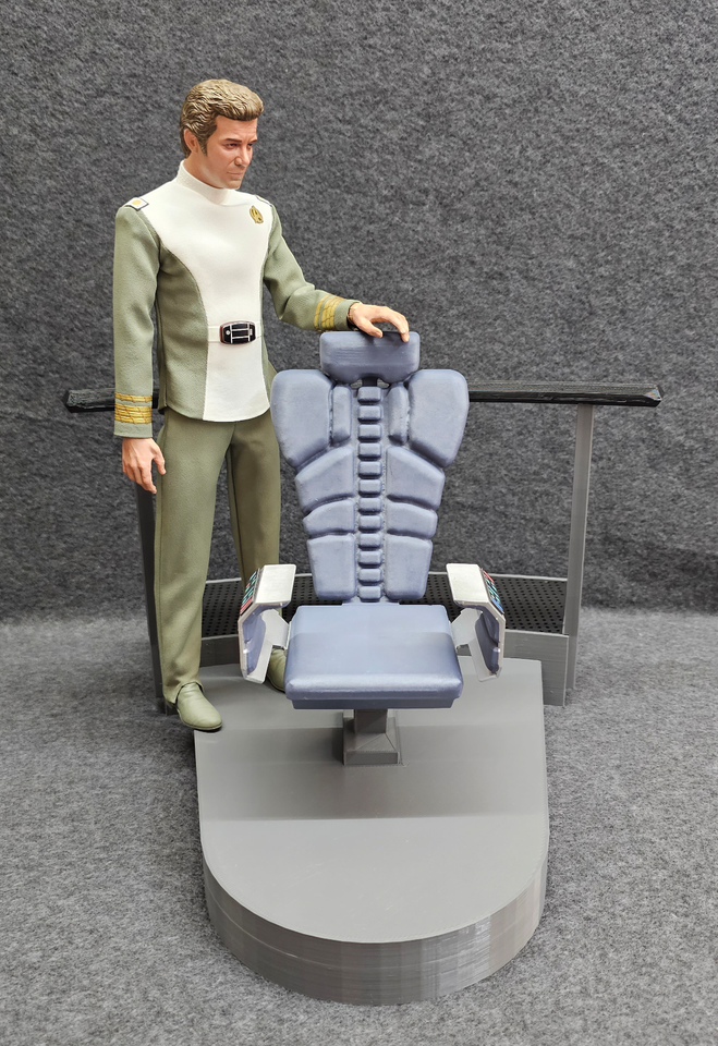 1:6 The Motion Picture (TMP) Captain's Chair for Star Trek 12" / Exo-6 ...