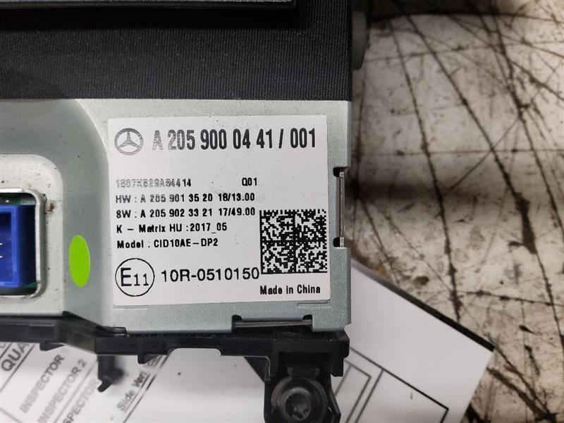 2019, 2020, Mercedes C43, Ch#-W205, Info-GPS-TV Screen, Part Number ...