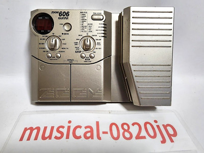 ZOOM 606 GUITAR Guitar Multi-Effect Pedal | eBay