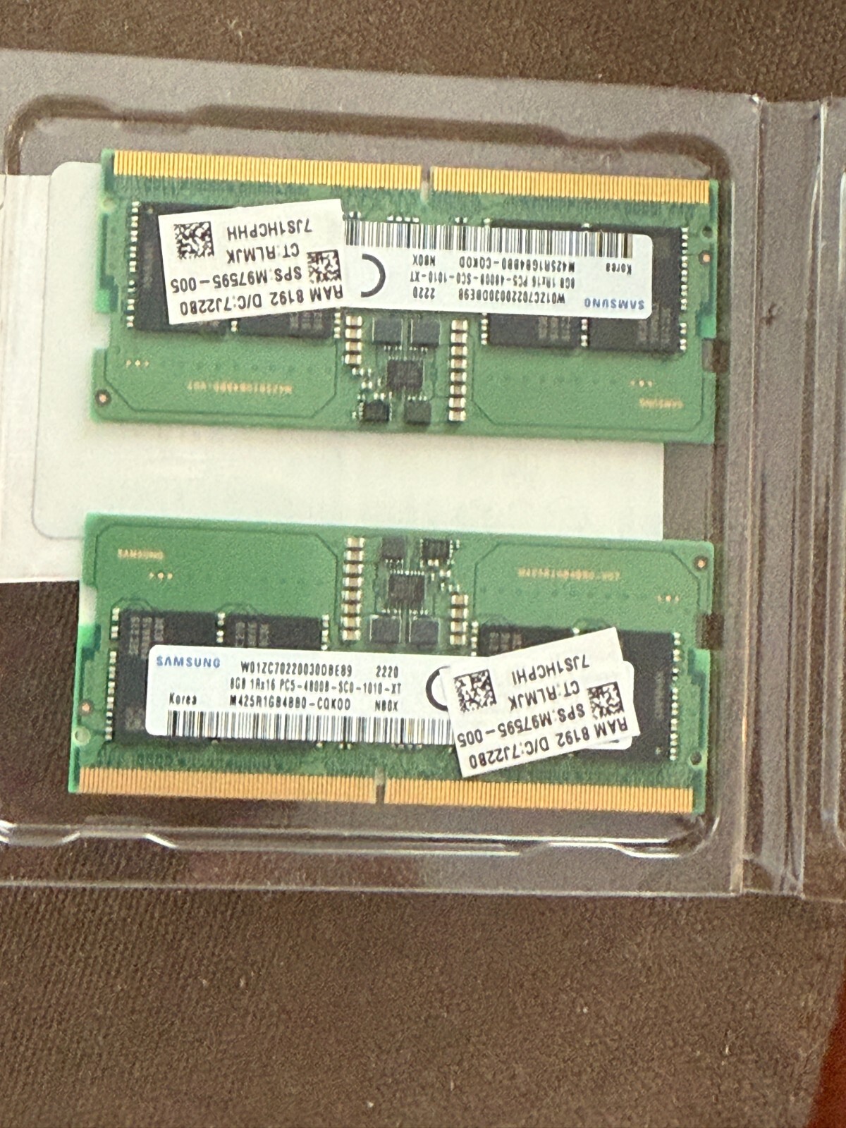 Samsung 16GB Kit (2x 8GB) PAIR (DDR5-4800) SODIMM RAM Memory ...