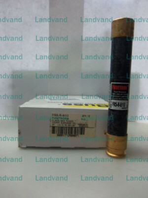 New Lot Bussmann Fusetron FRS-R-8/10 Amp Fuses Class RK5 600 Volts NIB ...