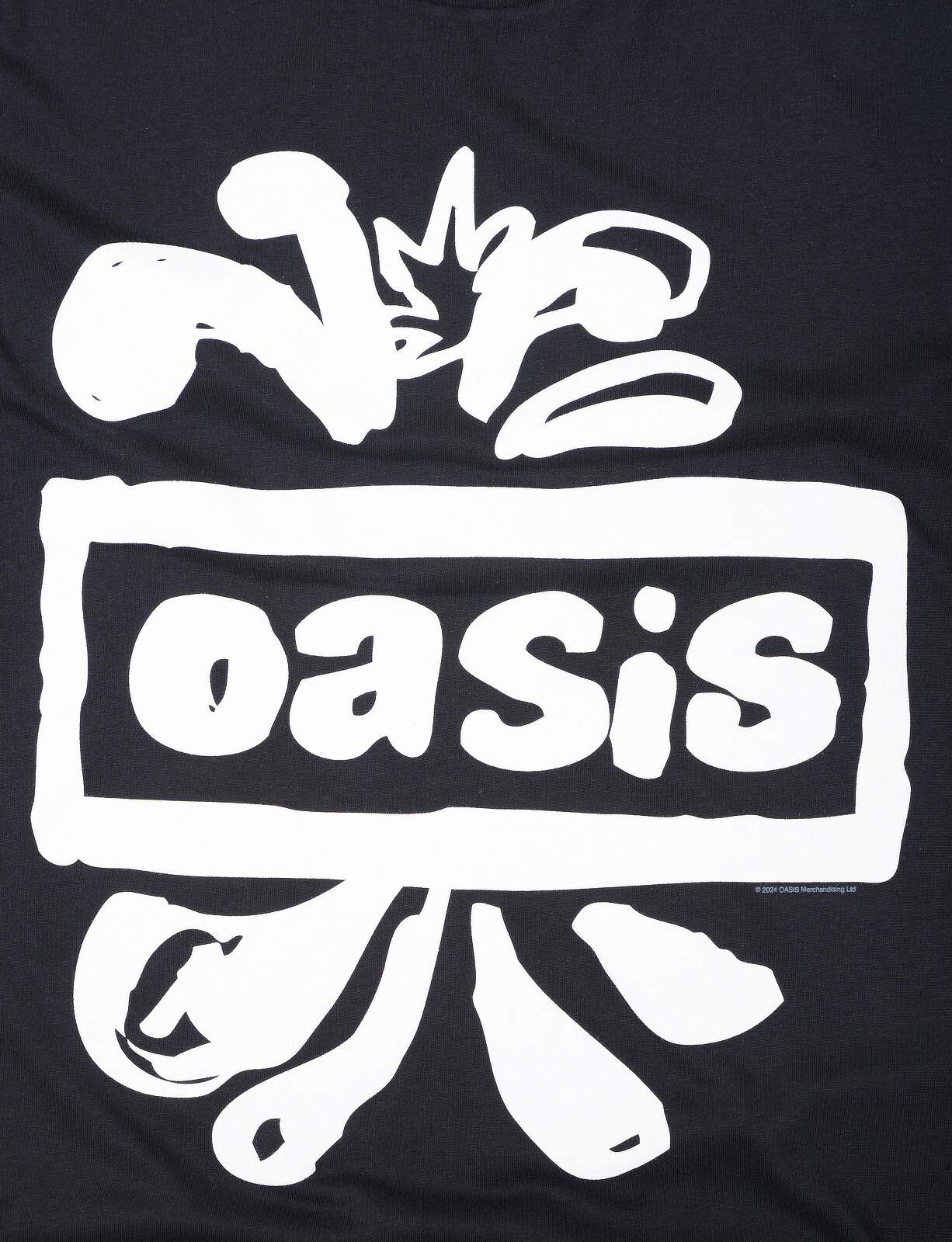 Oasis T Shirt Logo Splat Official Reunion Tour 2025 New S M L XL XXL ...