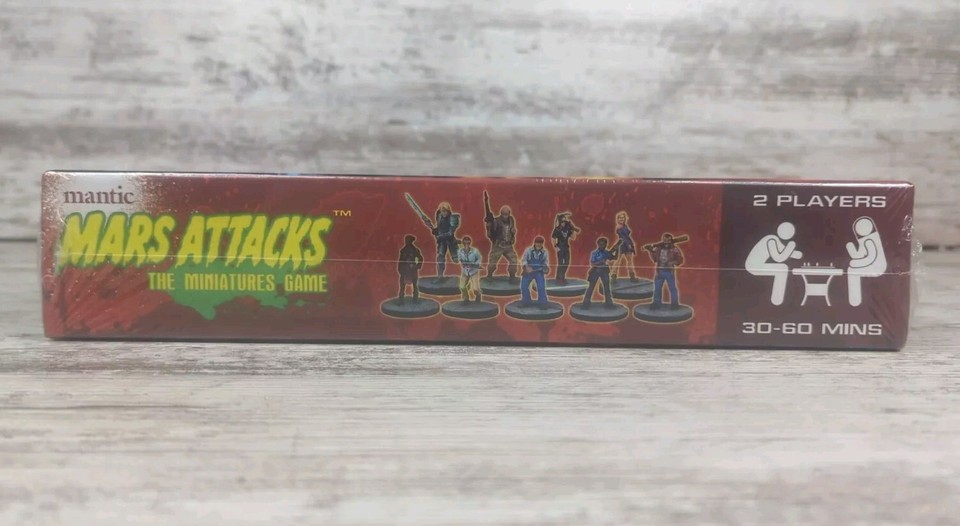NEW Mars Attacks miniatures Game Lot by Mantic Games Kickstarter ...