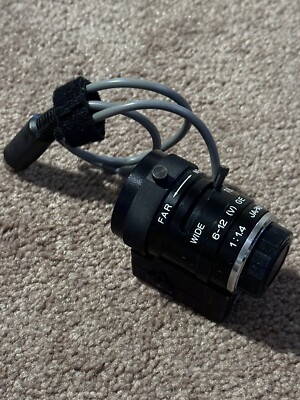 CCTV Lens Far / Near Wide / Tele 6-12 (V) GE 1:1.4 Japan Lens | eBay