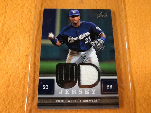 T2-90 BASEBALL CARD - RICKIE WEEKS BREWERS - 2008 UPPER DECK - GAME ...