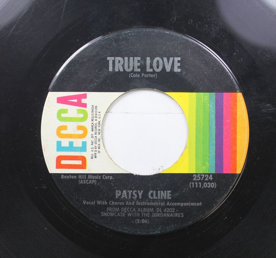 Country 45 Patsy Cline - Love, Love, Love Me Honey Do / True Love On ...