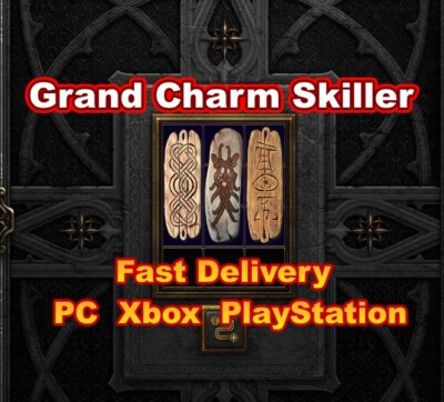 Grand Charm GC Skiller ⭐ Non Ladder NL Diablo II Resurrected D2R SC PC ...