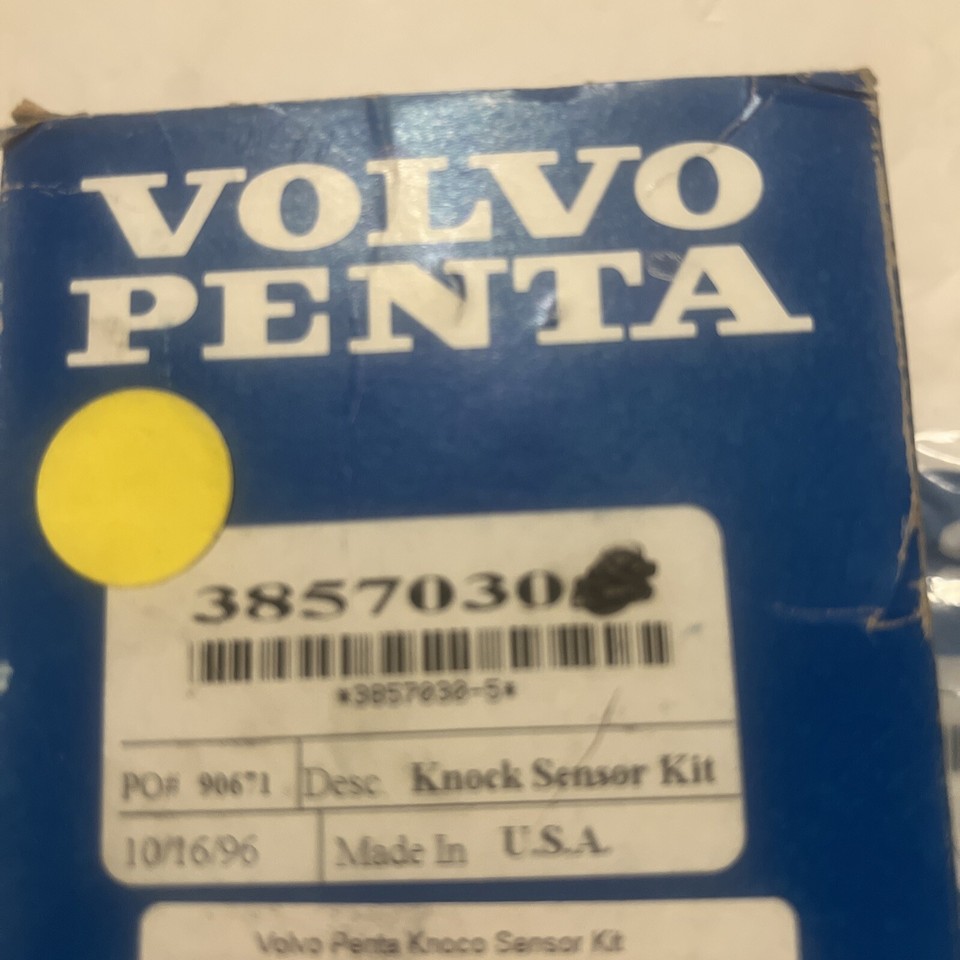VOLVO PENTA , OMC KNOCK SENSOR KIT 3857030 NOS OEM VP3 | eBay