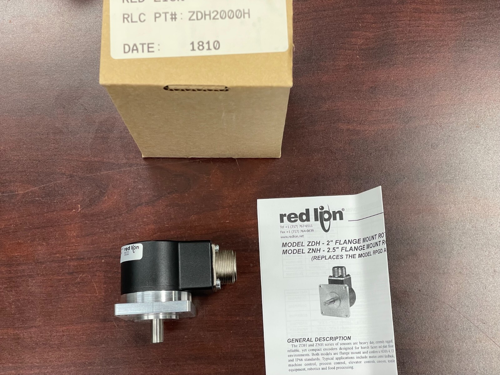 Red Lion Controls ZDH2000H Rotary Encoder Optical 2000PPR | eBay