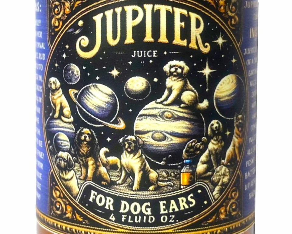 Jupiter Juice Dog Ear Relief - Smelly Ears, Yeast, Fungal & Bacterial ...