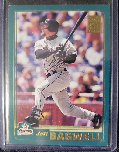 2001 Topps 50 Years Baseball Card Houston Astros #407 Jeff Bagwell | eBay