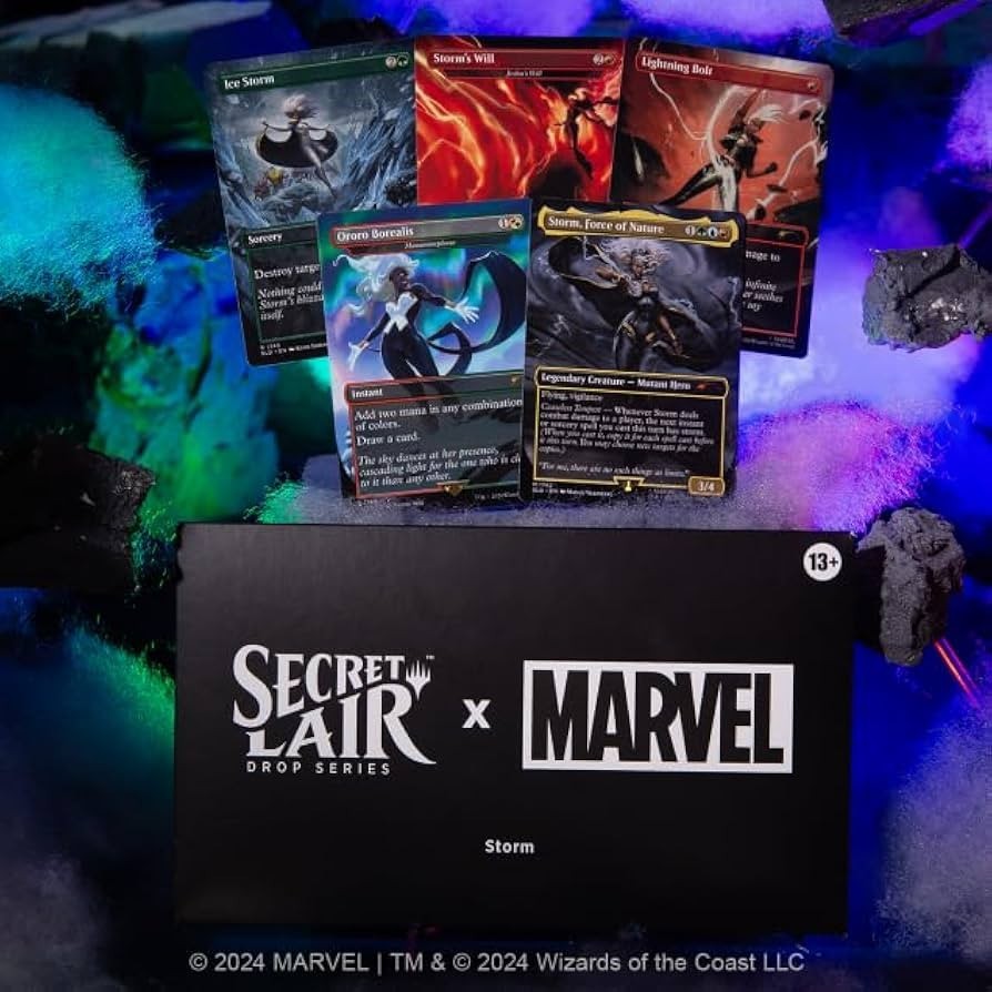 Magic The Gathering x Marvel: Storm Secret Lair NON-Foil SEALED | eBay