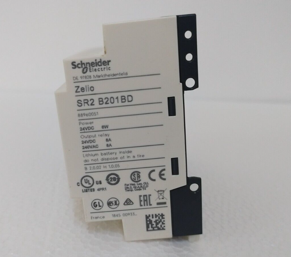 Schneider SR2B201BD Compact Smart Relay, Zelio Logic SR2 | eBay