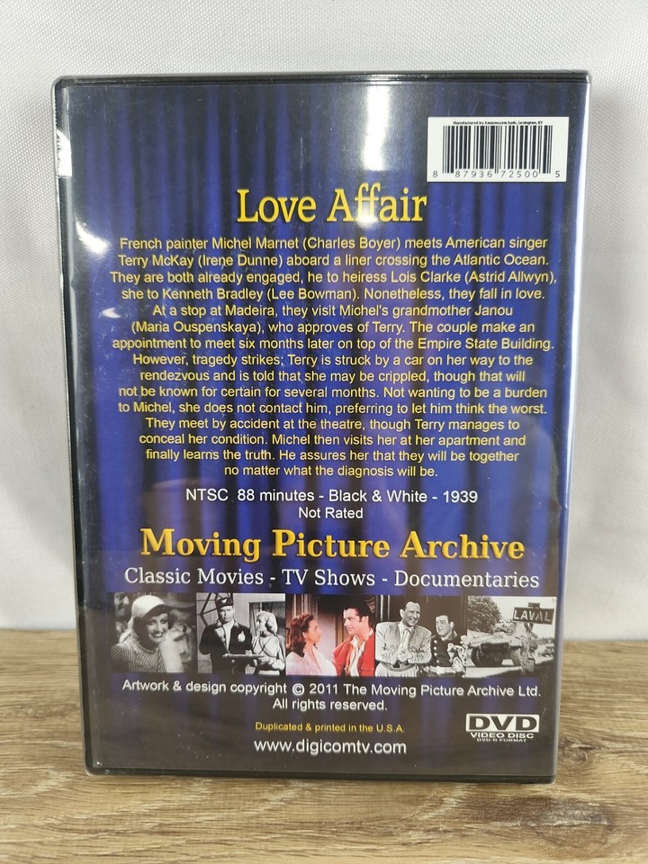 Love Affair [NEW DVD] Dolby, Mono Sound, NTSC(USA) Format - NEW ...