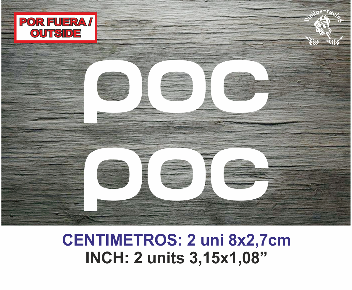 Sticker Vinilo Decal Vinyl Aufkleber Autocollant Poc Snow Helmet Casco ...