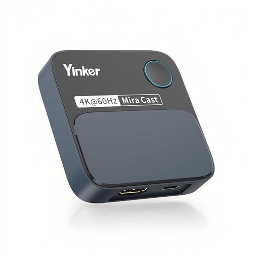 Yinker 4K@60Hz HDMI Wireless 5G Instant Display Streaming Adapter ...