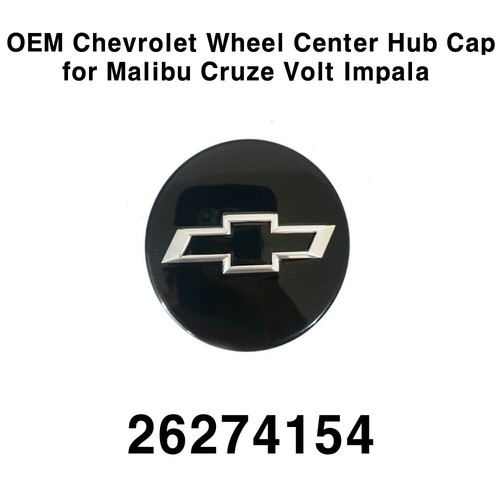OEM Chevrolet Wheel Center Cap Black 1P 26274154 for Malibu Cruze Volt ...